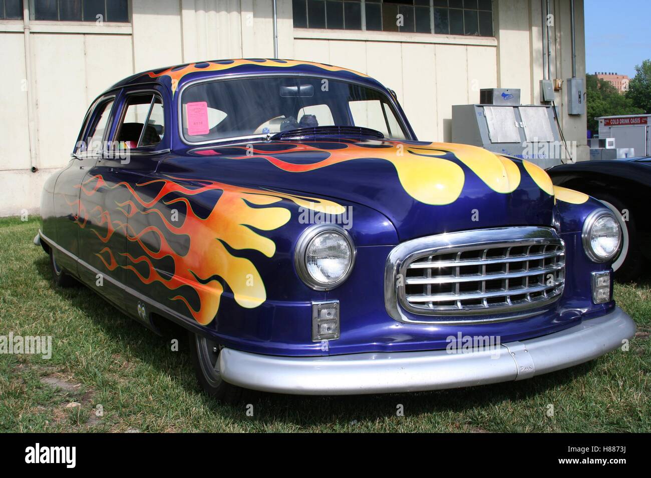 Customized 1950 Nash Ambassador Super Sedan Stock Photo - Alamy
