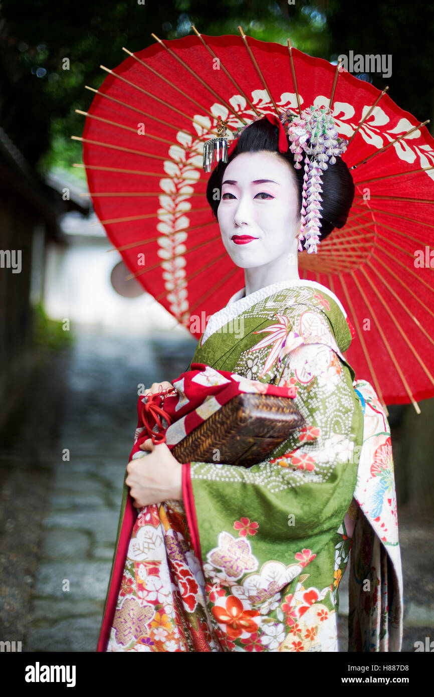 Traditional Geisha Kimono