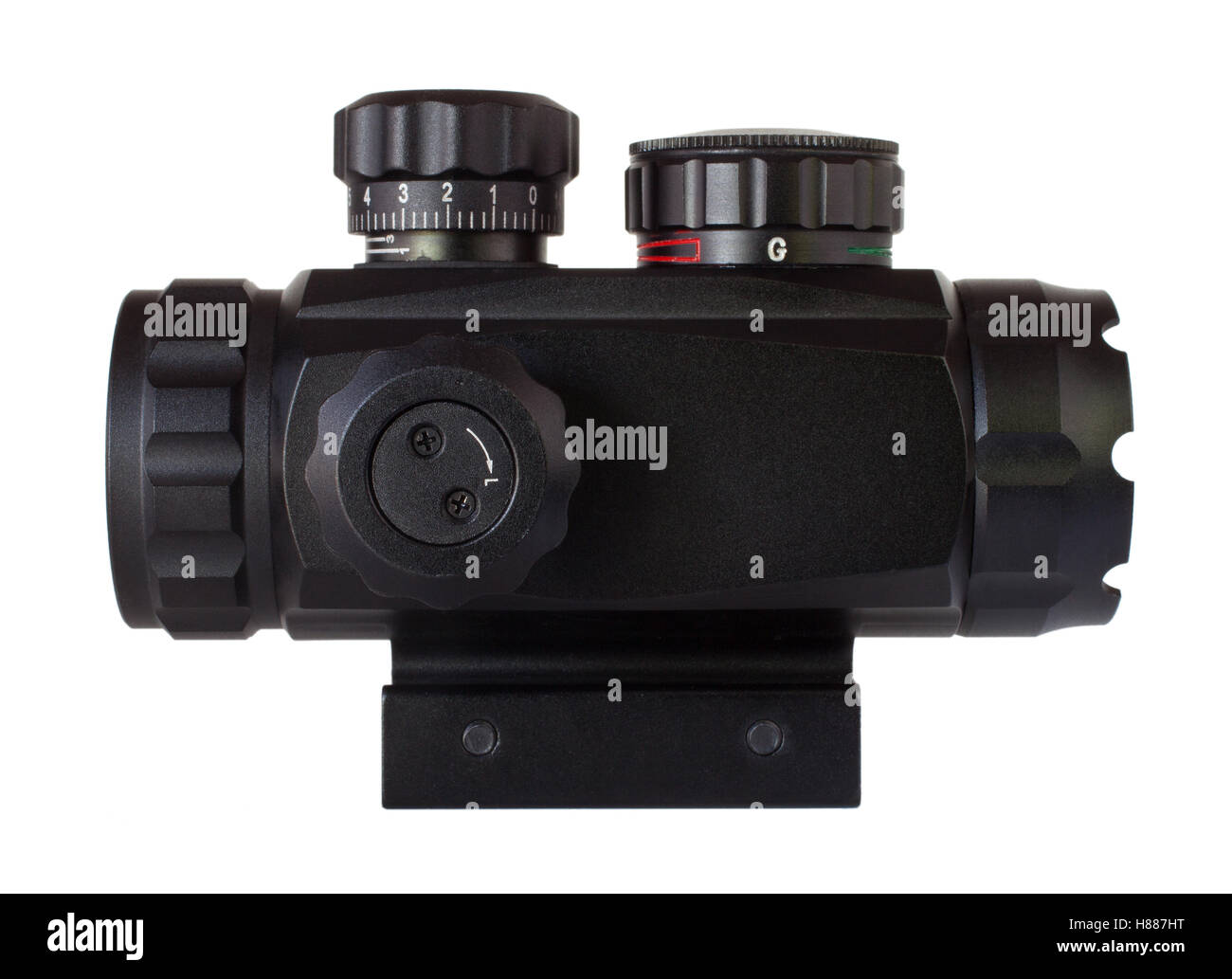 Small scope designed to be mounted on an AR15 Stock Photo - Alamy