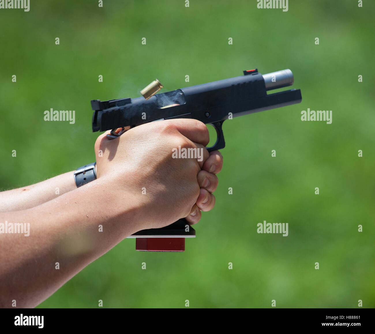 Pistol slide hi-res stock photography and images - Alamy
