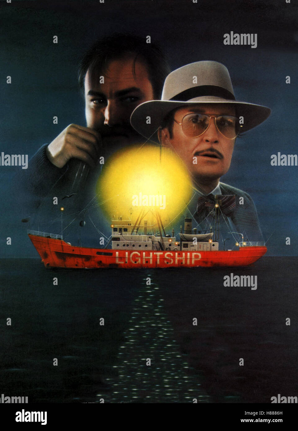 Das Feuerschiff, (THE LIGHTSHIP) USA 1985, Regie: Jerzy Skolimowski, KLAUS MARIA BRANDAUER ...