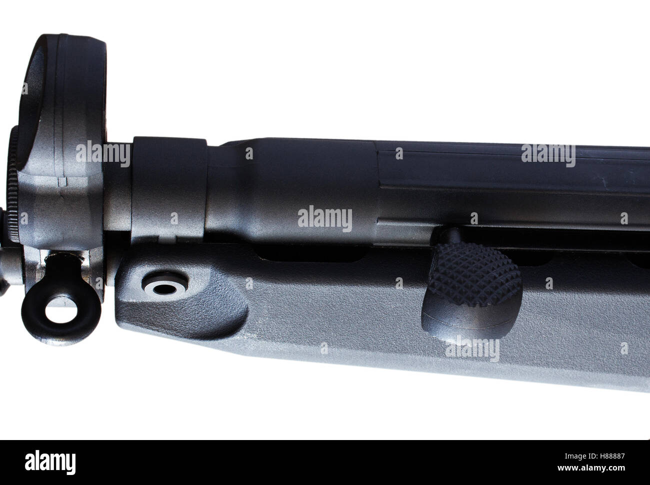 Handle that is used to put a cartridge into an assault rifle Stock ...