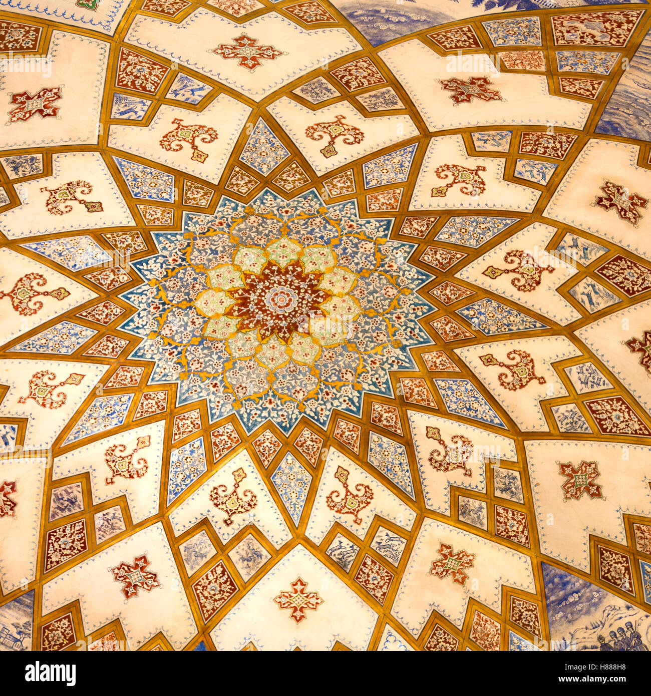 in iran abstract texture of the religion architecture mosque roof ...