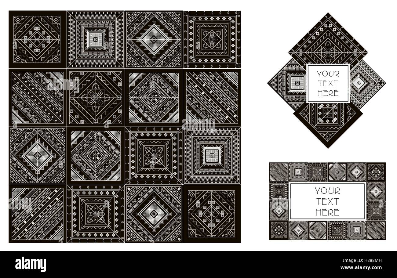 Black patch Stock Vector Images - Alamy