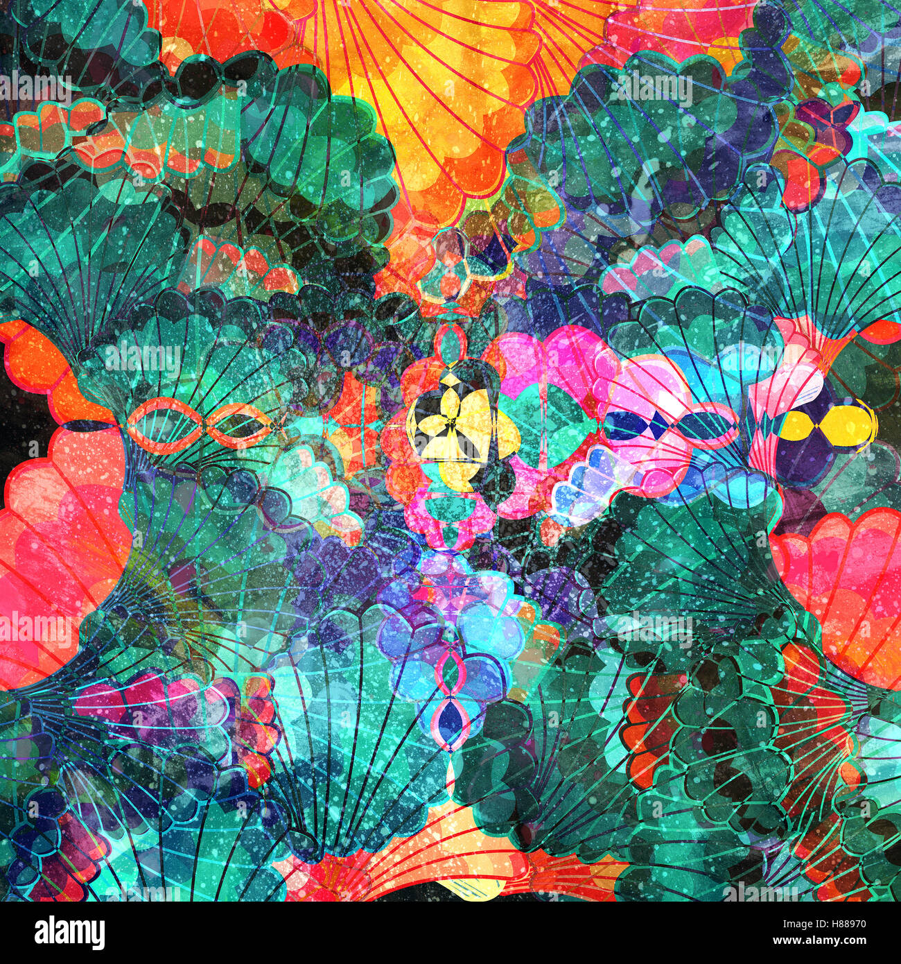 Watercolor abstract background Stock Photo - Alamy