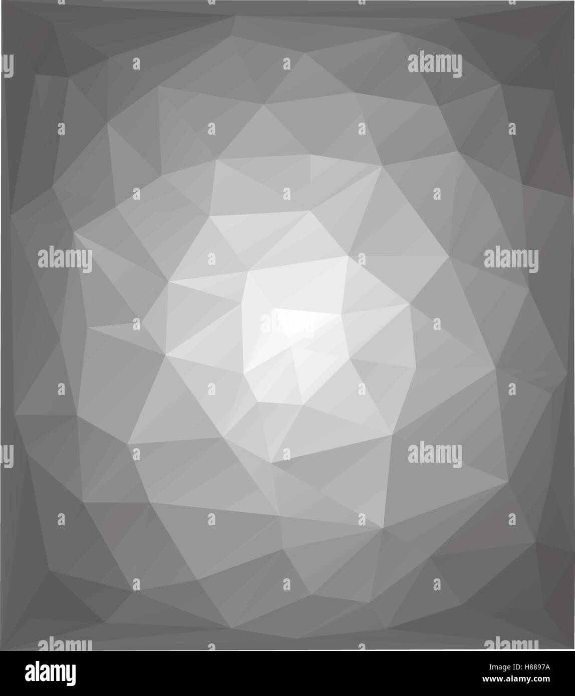 Low poly gradient frame background. Illustration. Vector Stock Vector ...