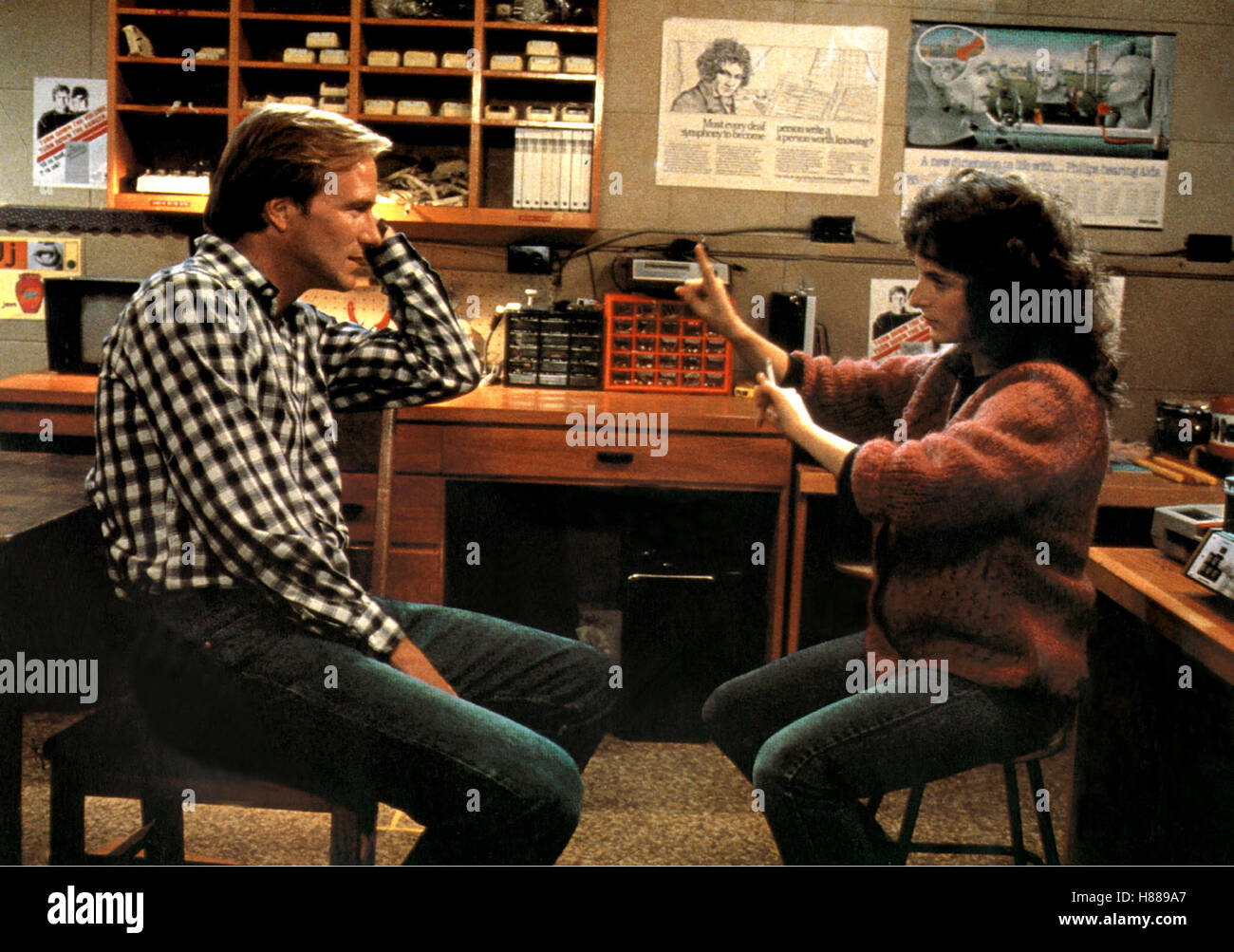 Gottes vergessene Kinder, (CHILDREN OF A LESSER GOD) USA 1986, Regie ...