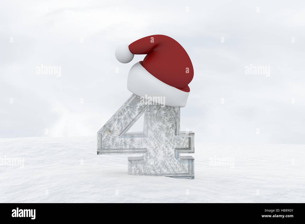 Number 4 ice hi-res stock photography and images - Alamy
