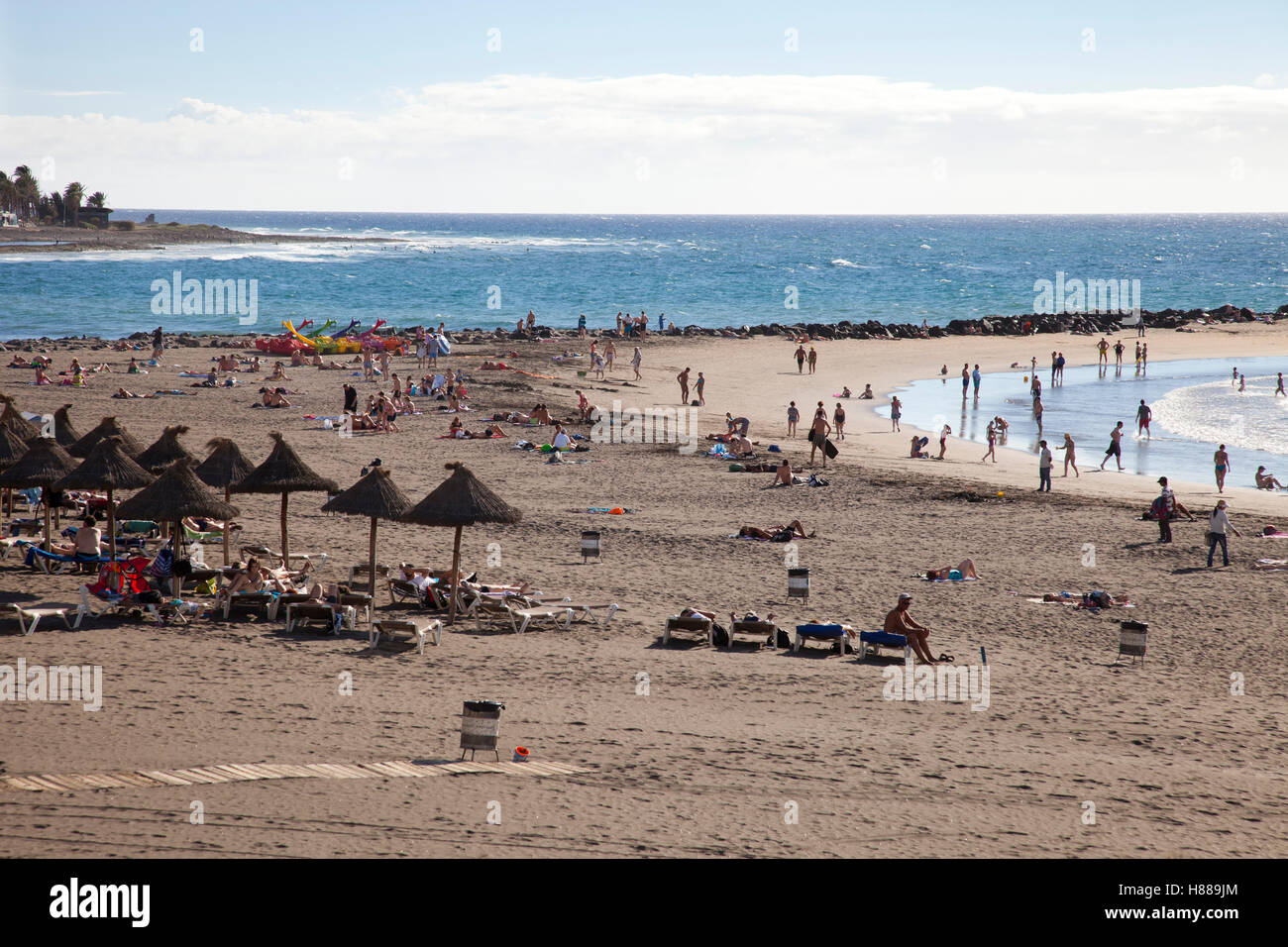 Playa de las Americas, Tenerife island, Canary archipelago, Spain ...