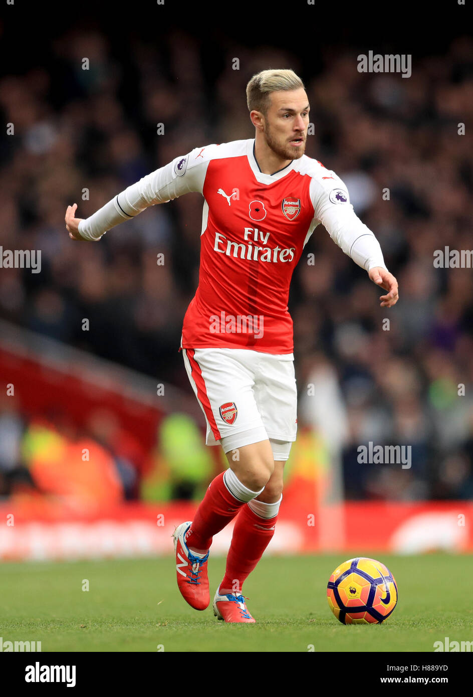 Arsenal's Aaron Ramsey Stock Photo - Alamy