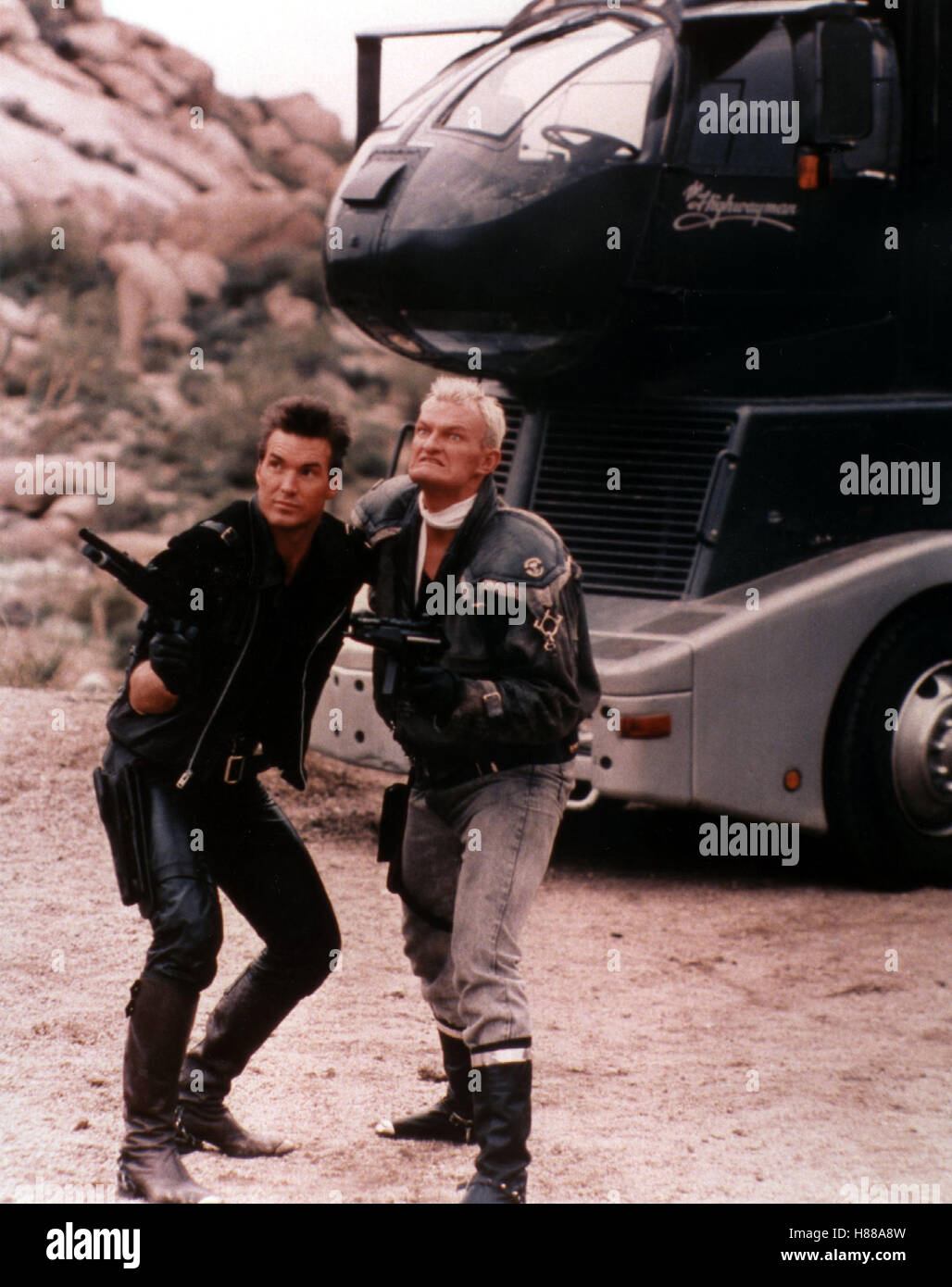 Highwayman, (THE HIGHWAYMAN) USA 1987, Regie: Douglas Heyes, SAM JONES ...