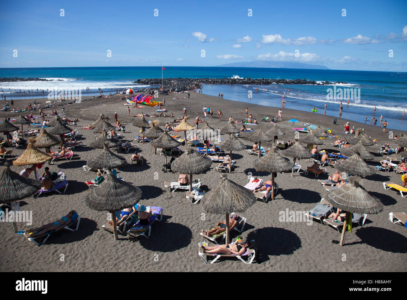 Playa de las Americas, Tenerife island, Canary archipelago, Spain ...