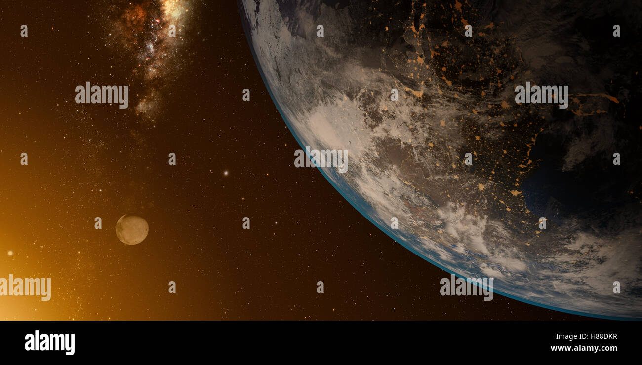 Earth orbit around sun hi-res stock photography and images - Alamy