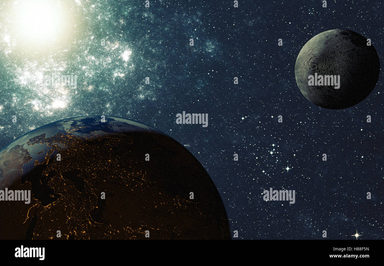 Earth orbit around sun hi-res stock photography and images - Alamy