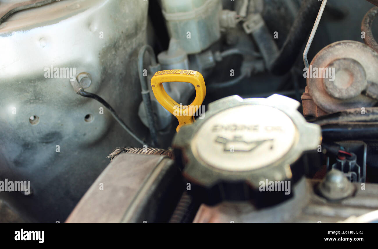 Oil dipstick hi-res stock photography and images - Alamy