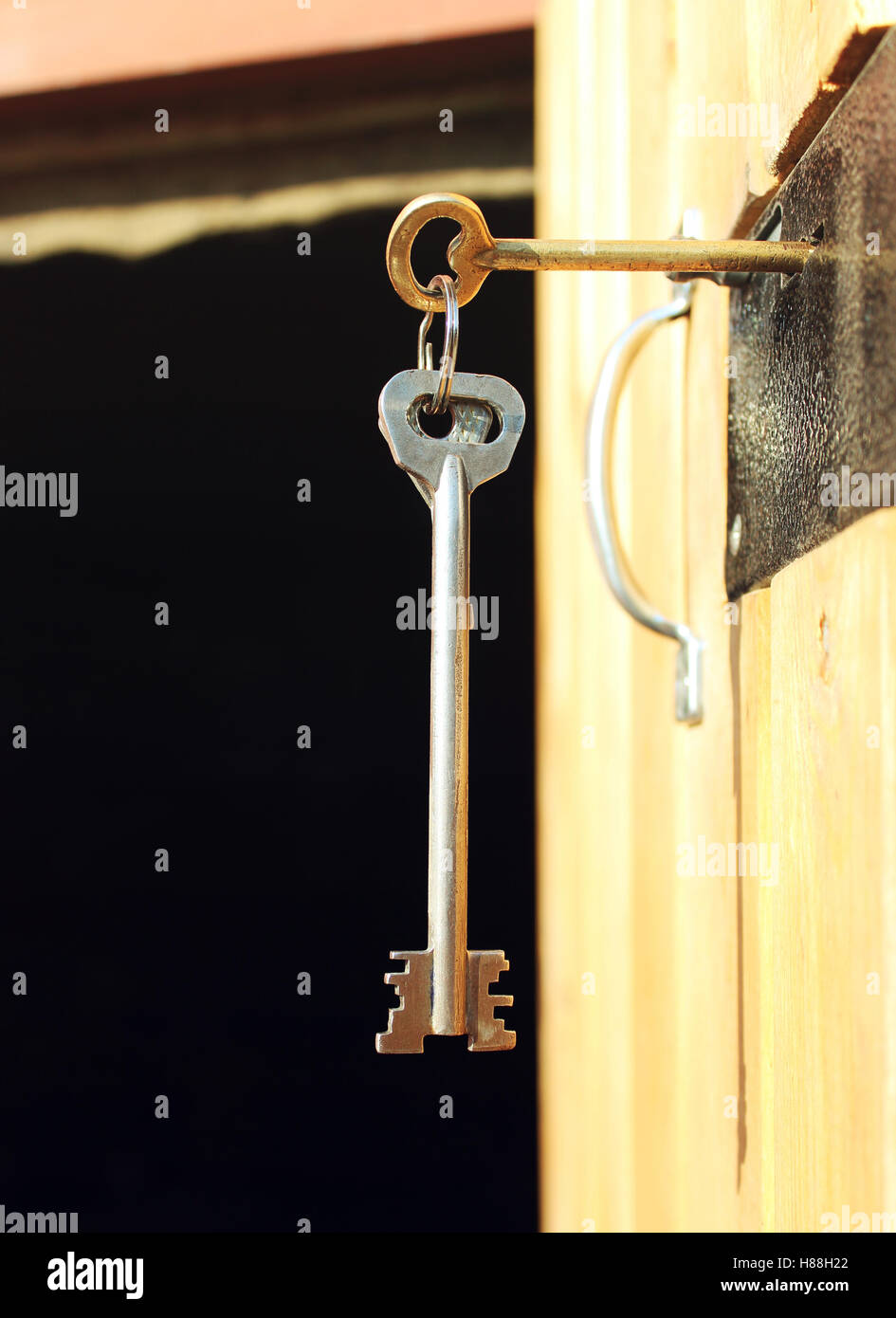 Key hole lock hi-res stock photography and images - Alamy