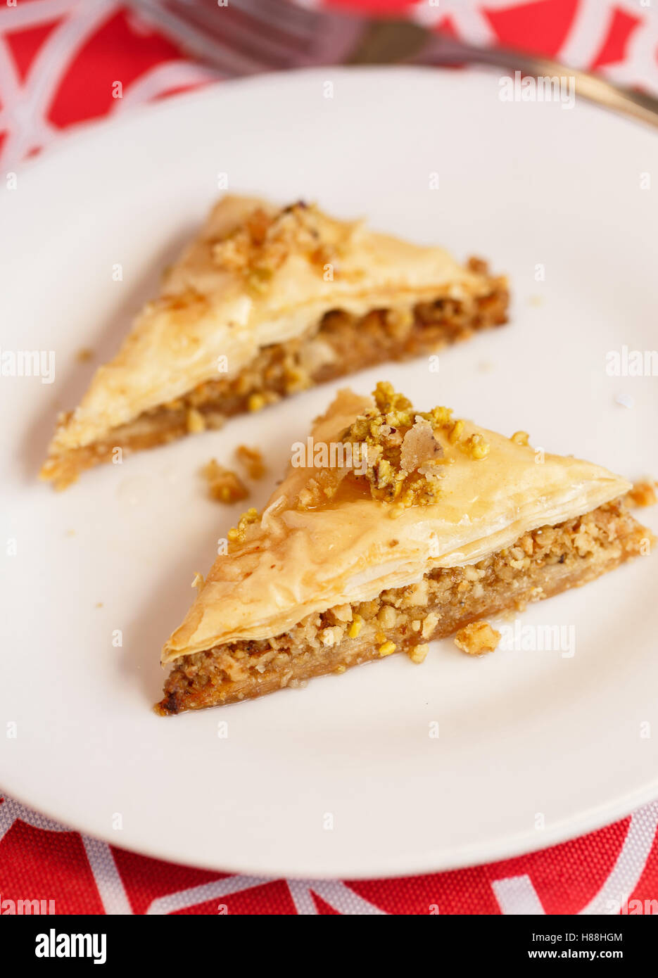 Triangle baklava hi-res stock photography and images - Alamy