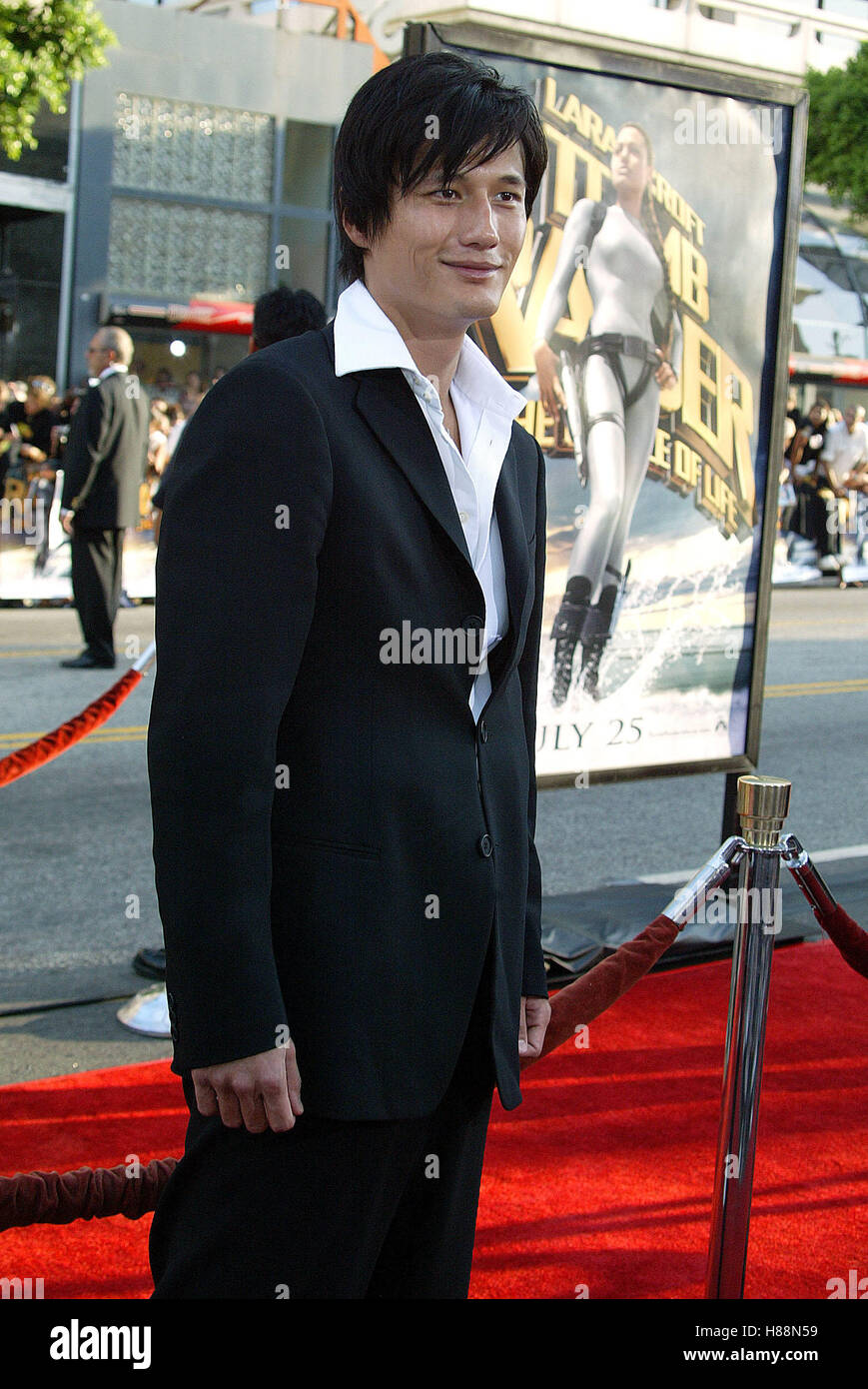TERENCE YIN LARA CROFT TOMB RAIDER: THE CR CHINESE THEATRE HOLLYWOOD ...