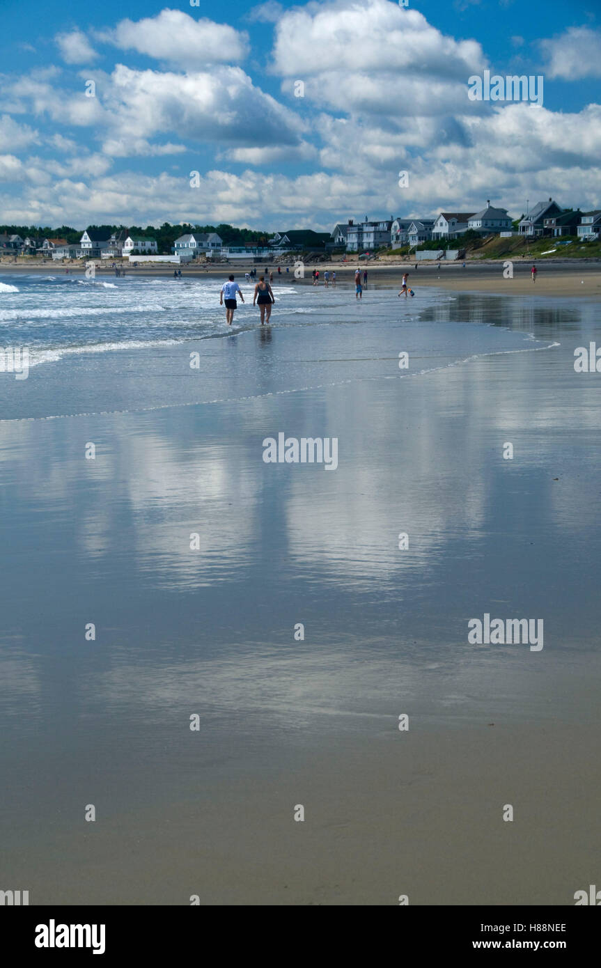 Beach, Wallis Sands State Beach, New Hampshire Stock Photo - Alamy