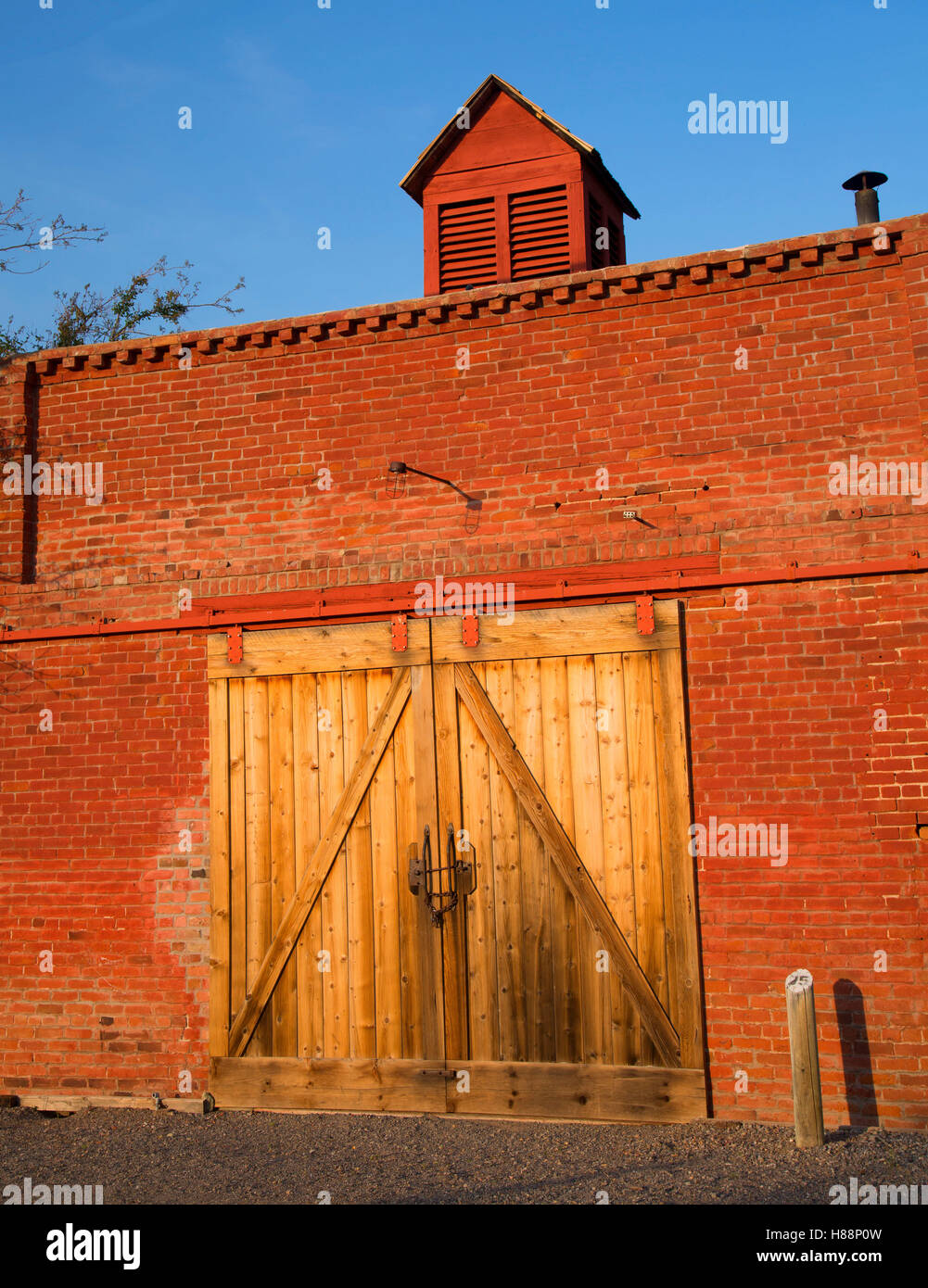 Historic firehouse, Dayton, Nevada Stock Photo - Alamy