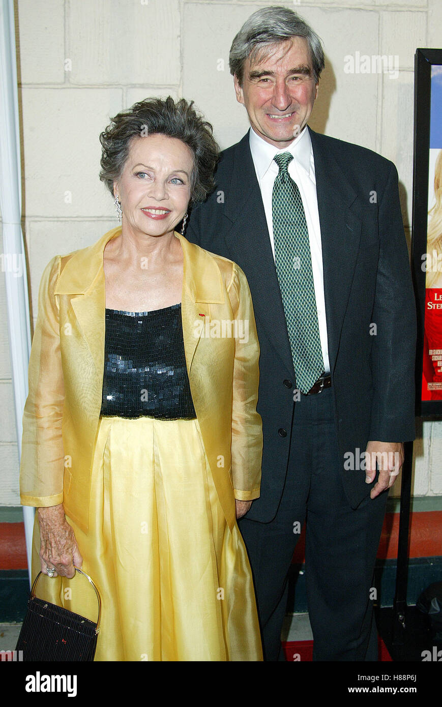 LESLIE CARON & SAM WATERSTON LE DIVORCE FILM PREMIERE WESTWOOD LOS ...