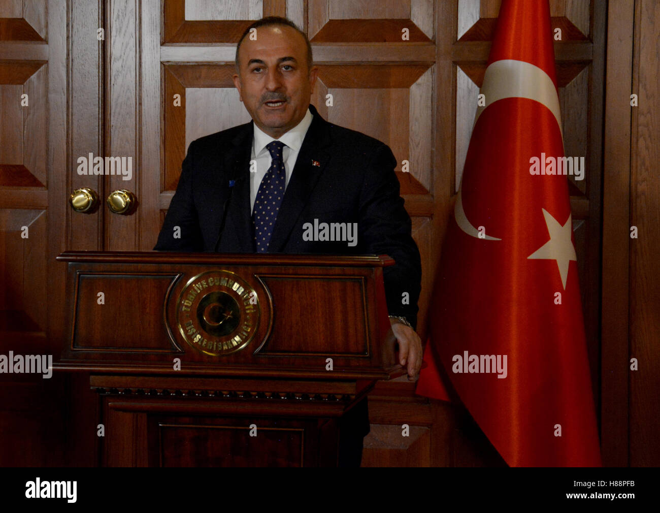 Turkish Foreign Minister High Resolution Stock Photography and Images ...