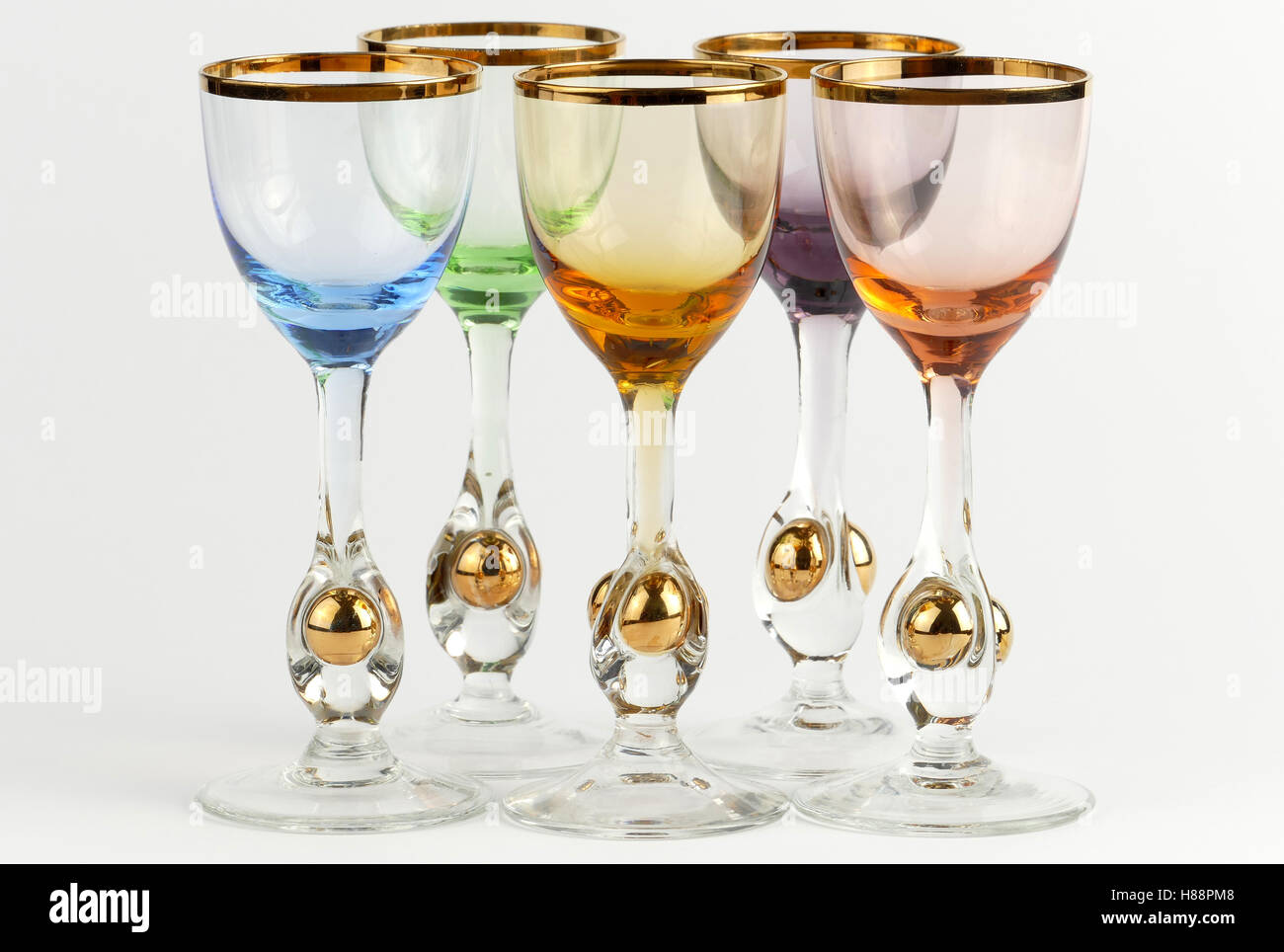 Decorative glasses isolated Stock Photo - Alamy