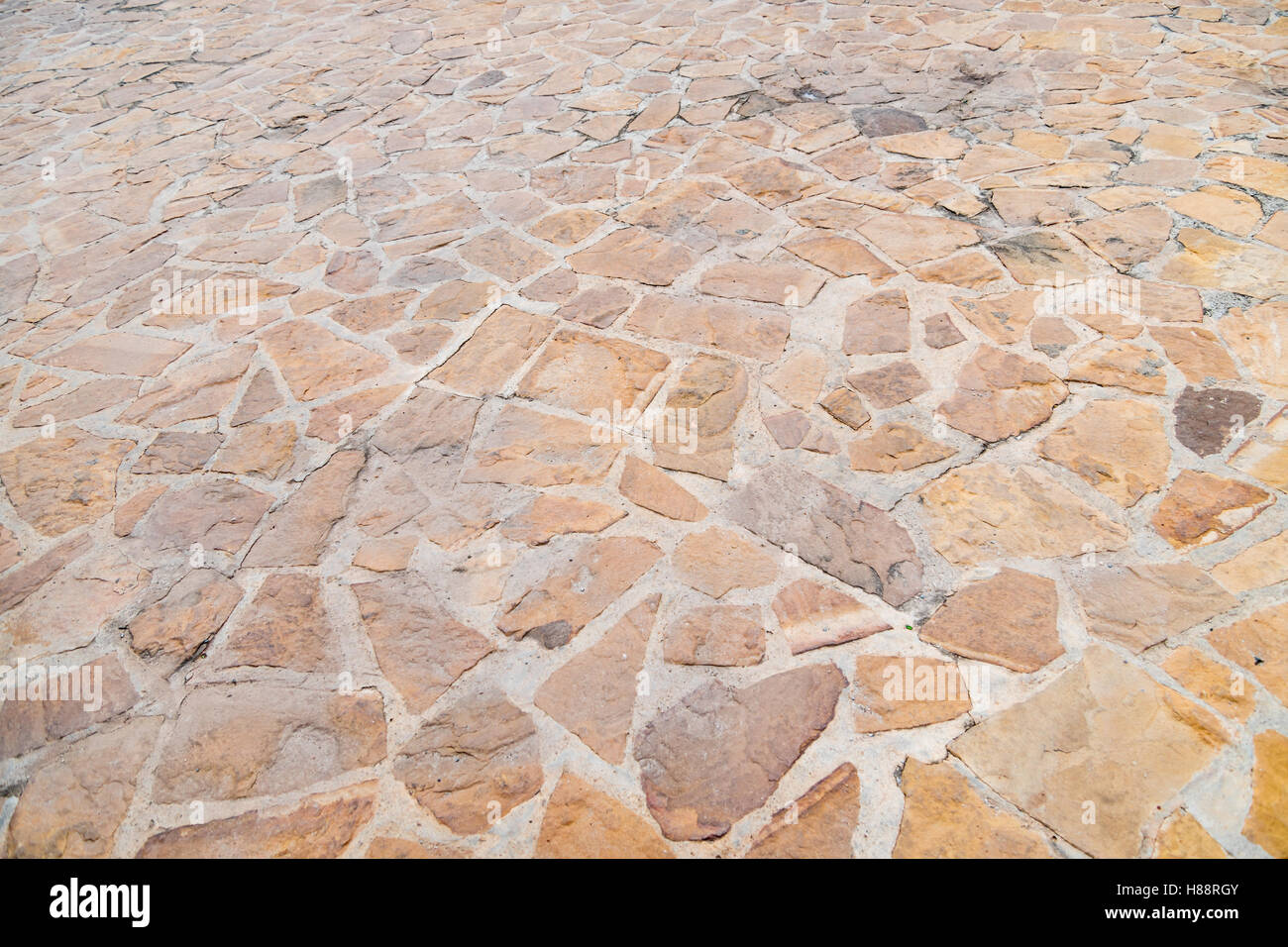 Granite gray flagstone pavement wall background Stock Photo - Alamy