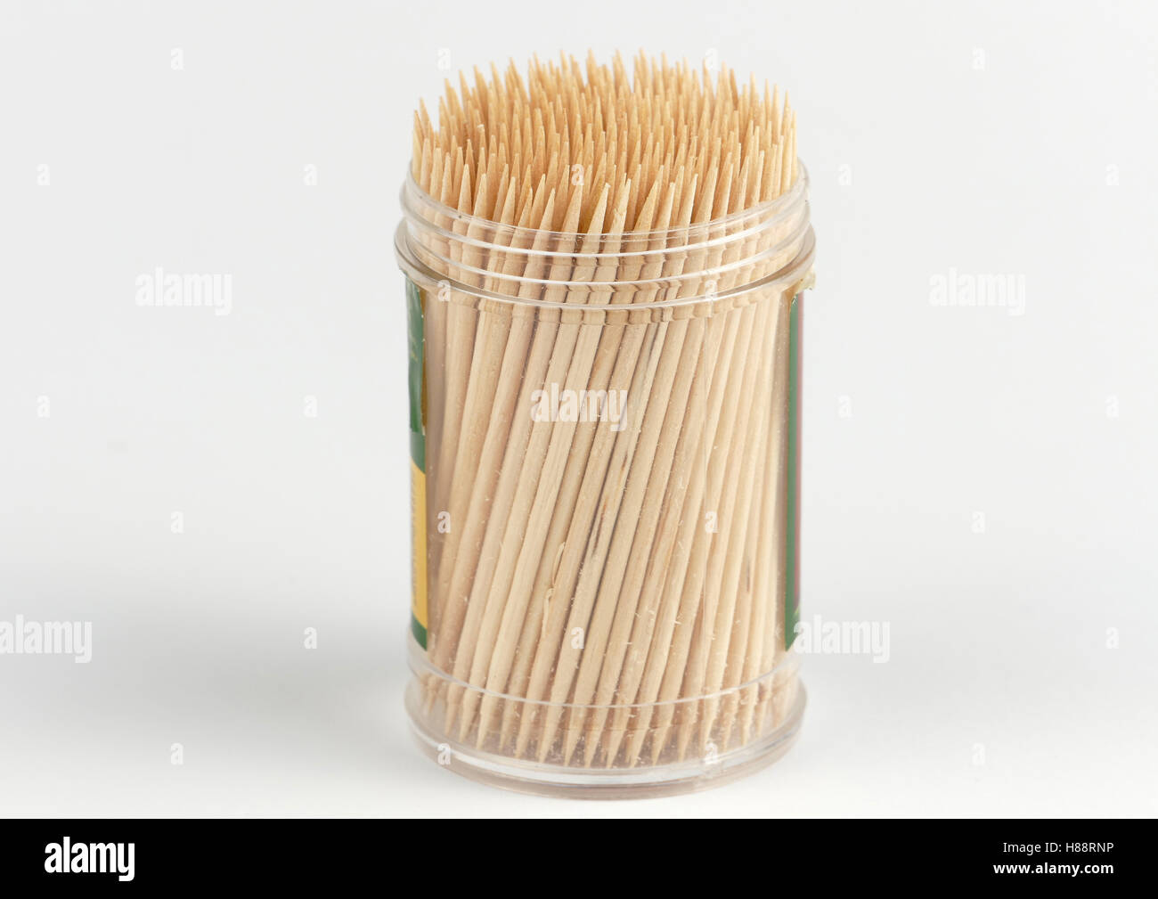 Toothpicks isolated on white Stock Photo - Alamy