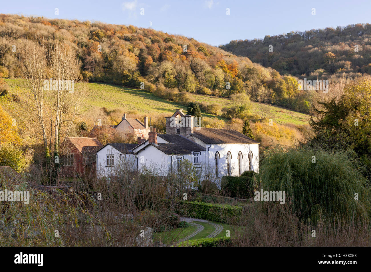 Brockweir valley hi-res stock photography and images - Alamy