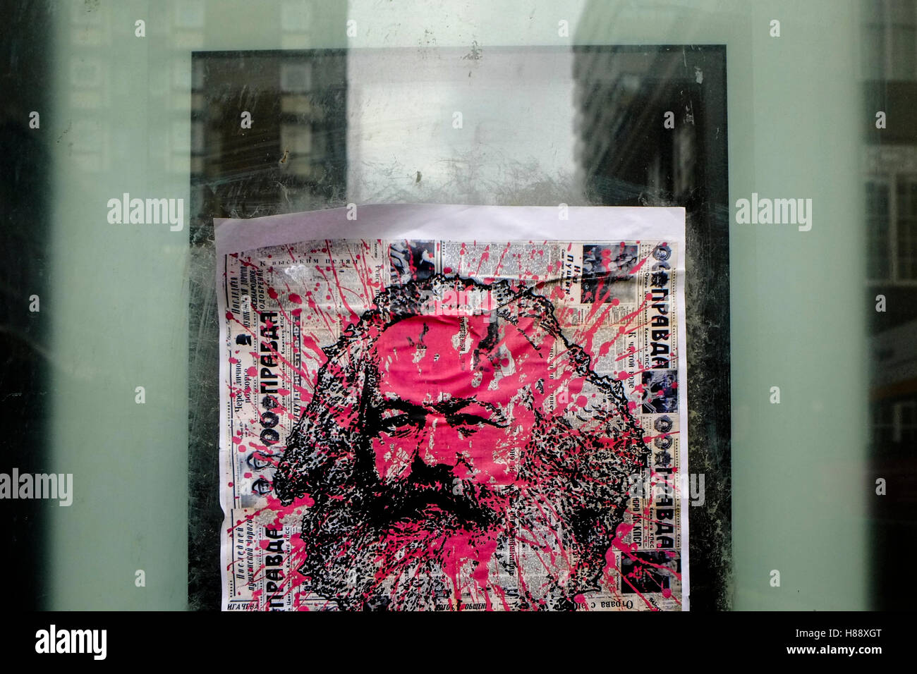Karl marx poster hi-res stock photography and images - Alamy