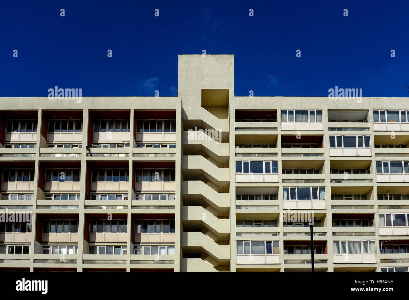 London Council Flats Stock Photo - Alamy