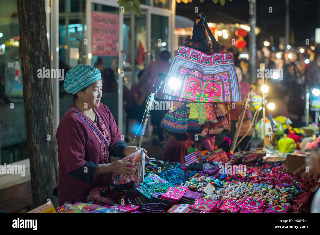 Chiang mai walking street market hi-res stock photography and images ...