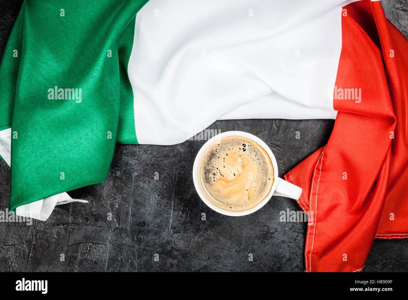 Traditional italian coffee Stock Photo - Alamy