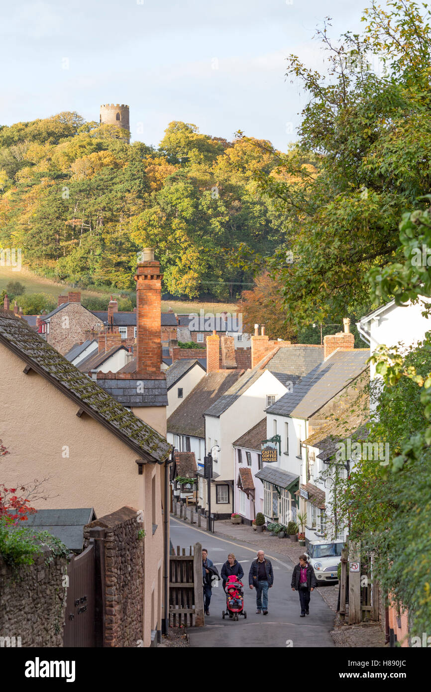 Dunster village somerset hi-res stock photography and images - Alamy
