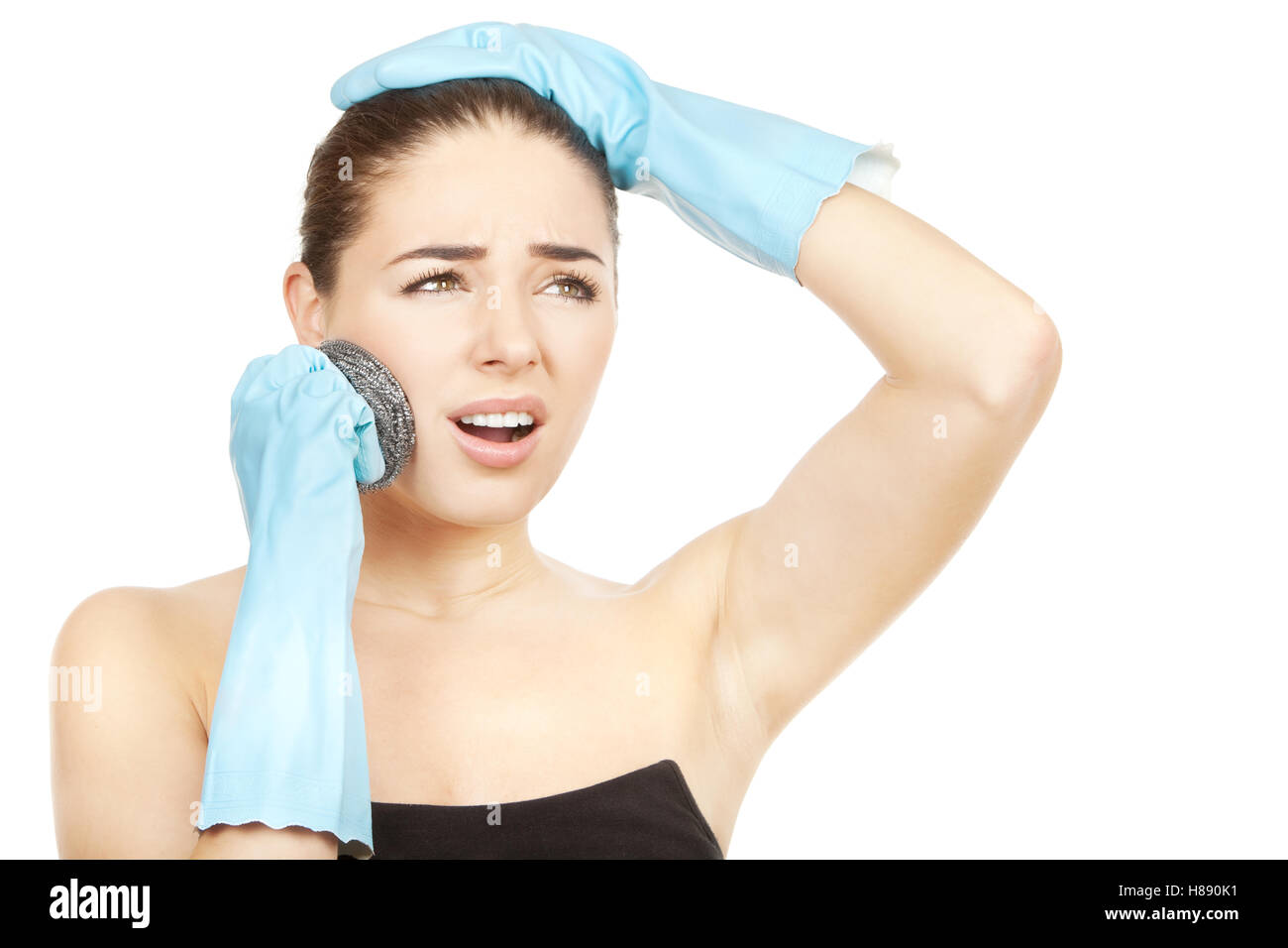 Body scrab hi-res stock photography and images - Alamy