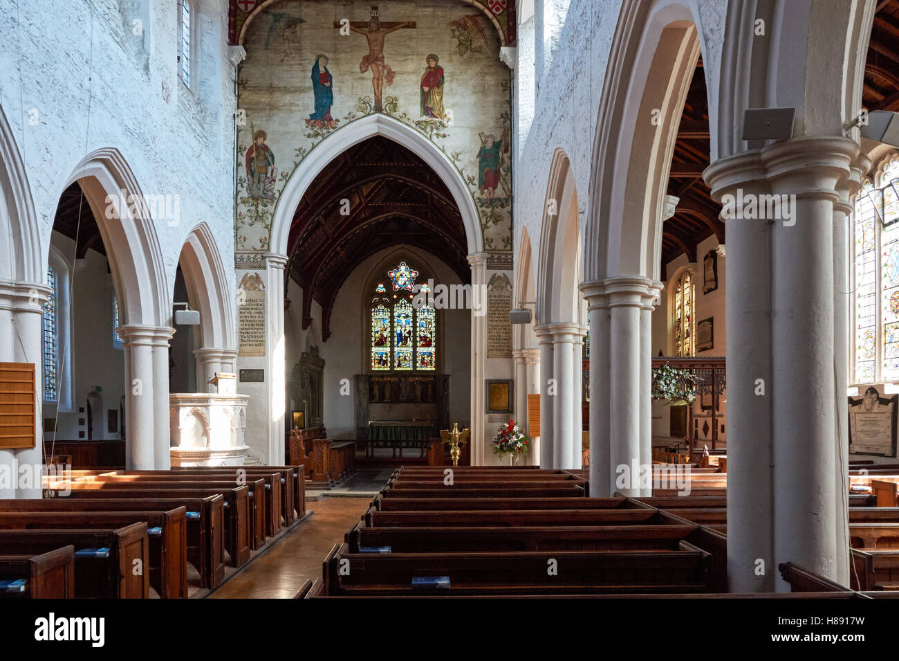 Interior st andrews parish church hi-res stock photography and images ...