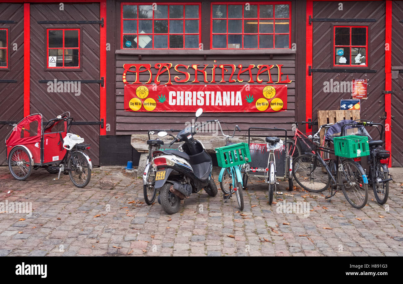 Freetown Christiania in Copenhagen, Denmark Stock Photo - Alamy