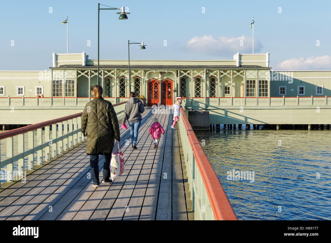 Ribersborg open-air public bath in Malmo, Sweden Stock Photo - Alamy