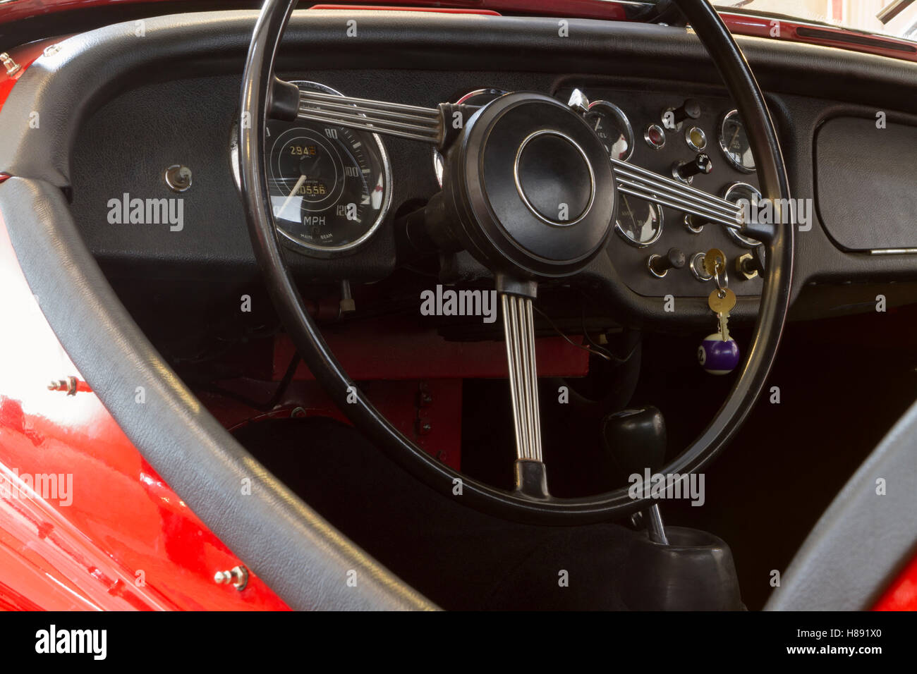 1954 triumph tr2 dashboard hi-res stock photography and images - Alamy