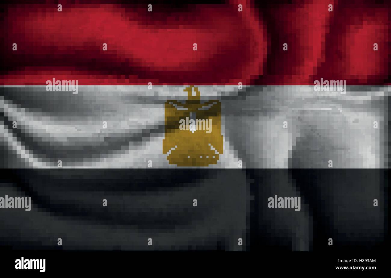 wave country flag with shadows Stock Vector Image & Art - Alamy