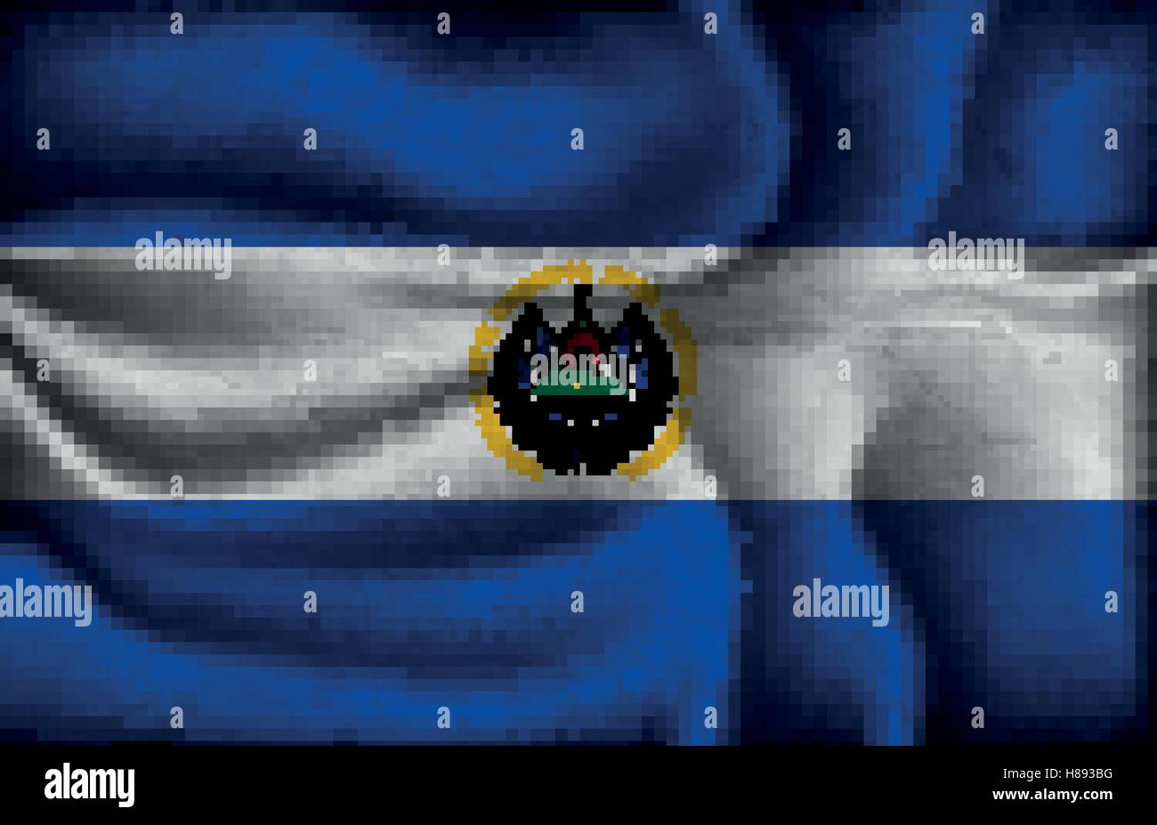 wave country flag with shadows Stock Vector Image & Art - Alamy