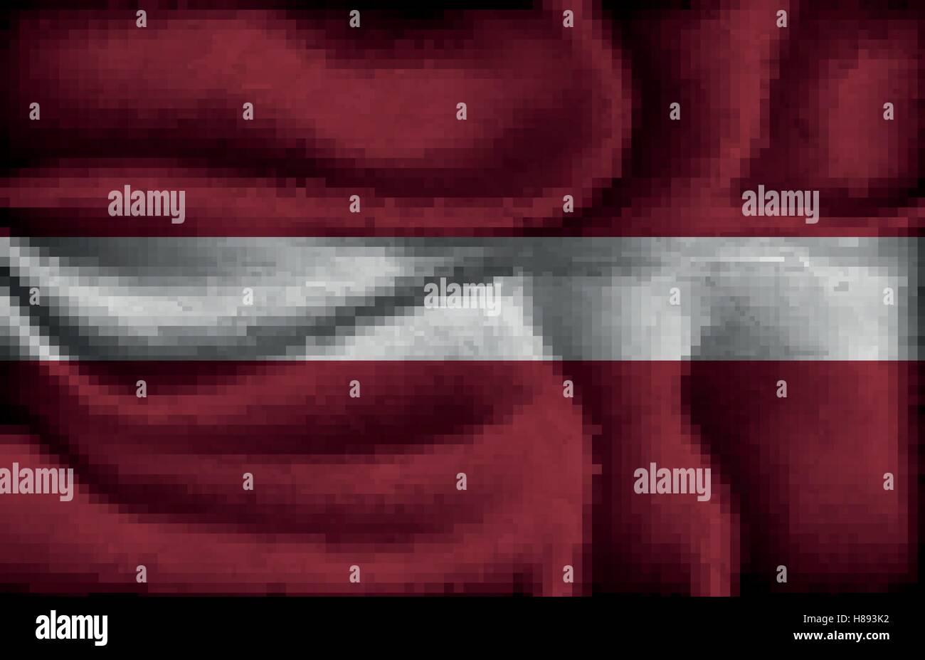 wave country flag with shadows Stock Vector Image & Art - Alamy