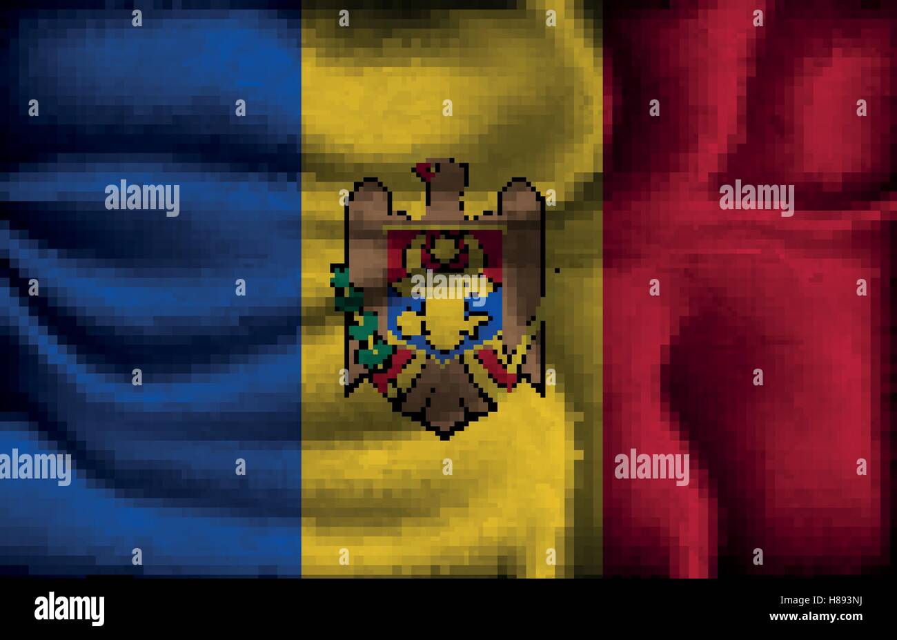 wave country flag with shadows Stock Vector Image & Art - Alamy