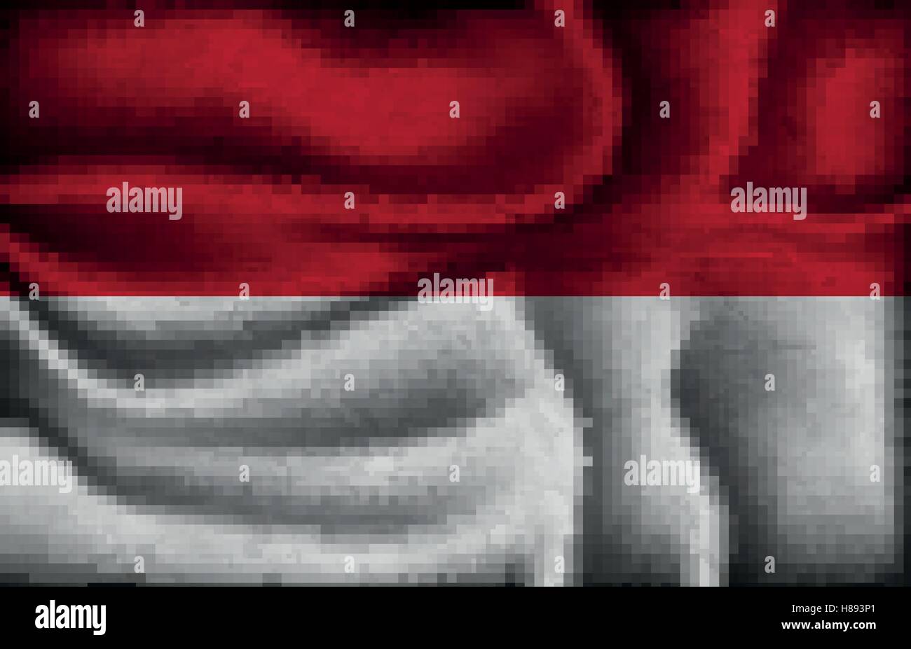 wave country flag with shadows Stock Vector Image & Art - Alamy