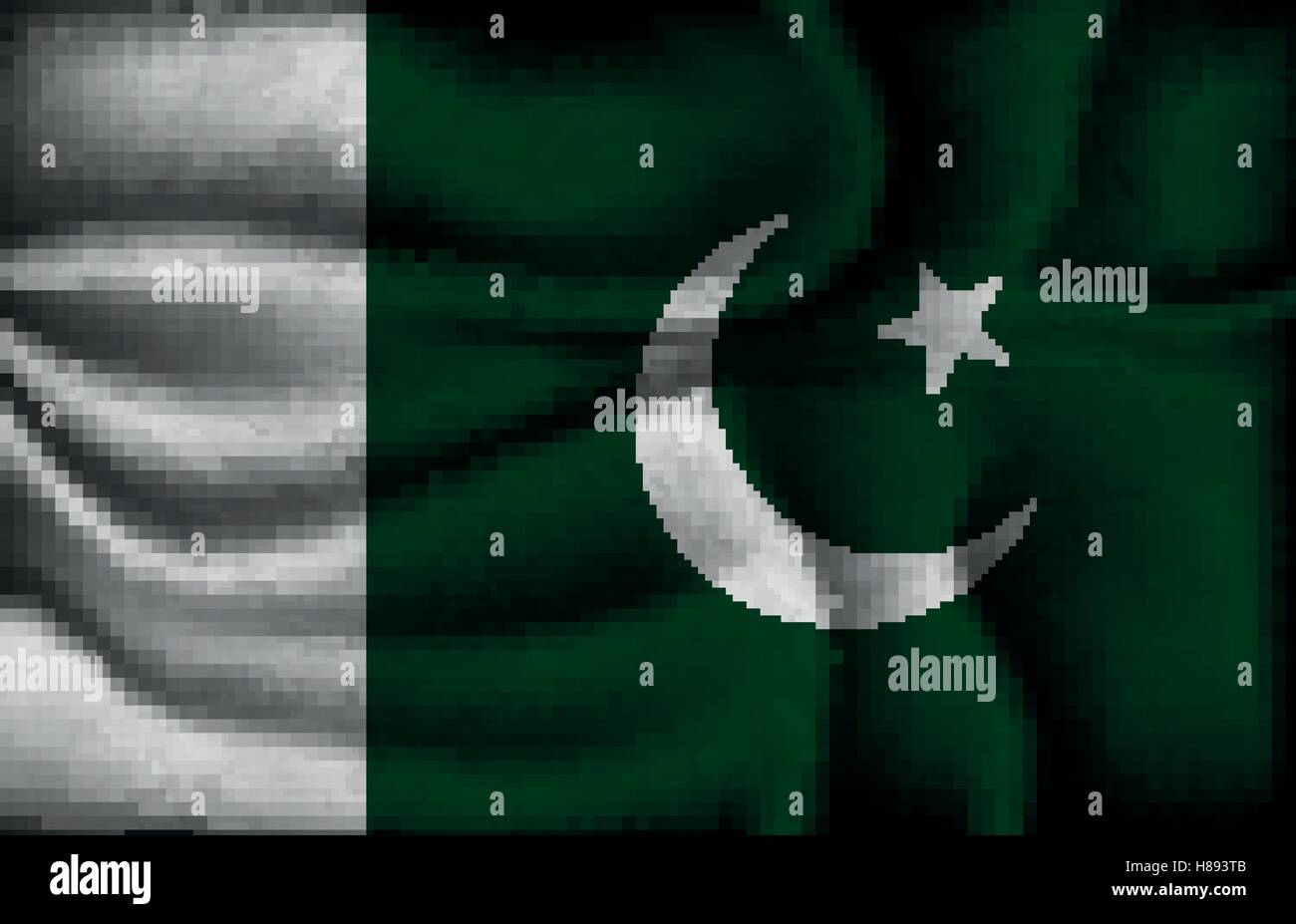 wave country flag with shadows Stock Vector Image & Art - Alamy