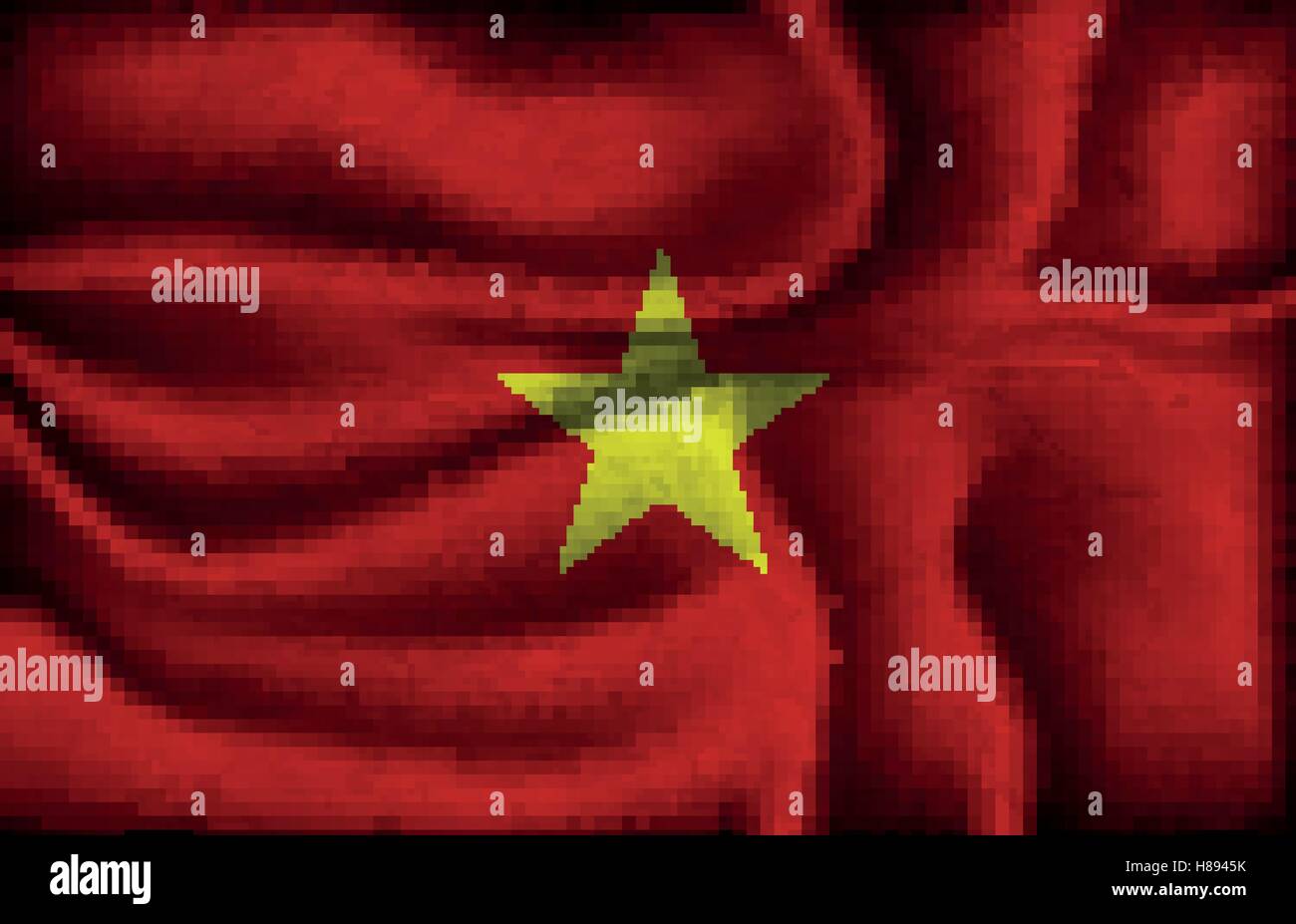 wave country flag with shadows Stock Vector Image & Art - Alamy