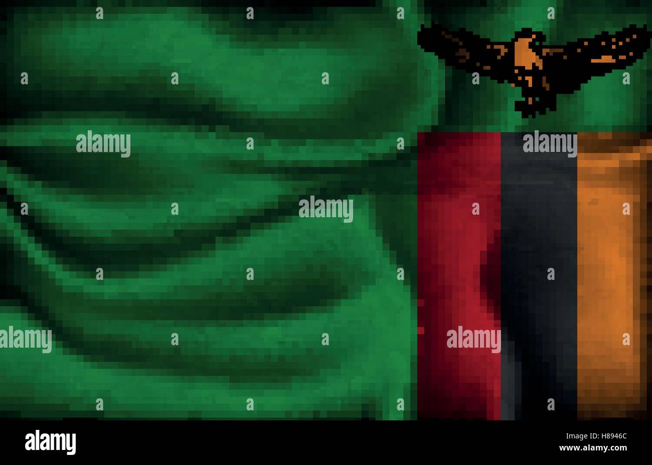 wave country flag with shadows Stock Vector Image & Art - Alamy