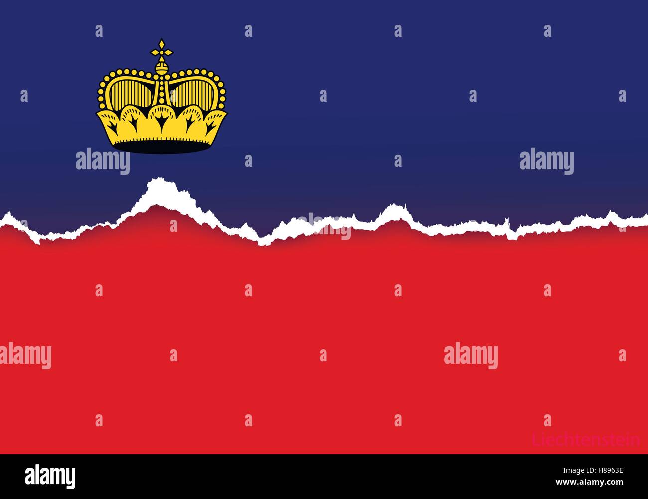 Japan flag torn Stock Vector Images - Alamy