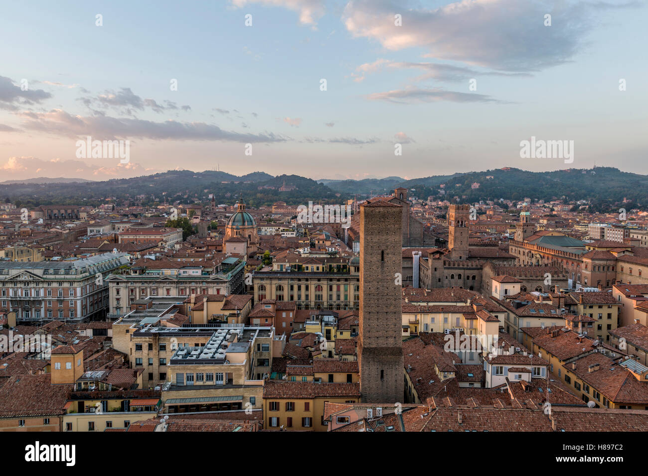 Sunrise in Bologna, Italy Stock Photo - Alamy